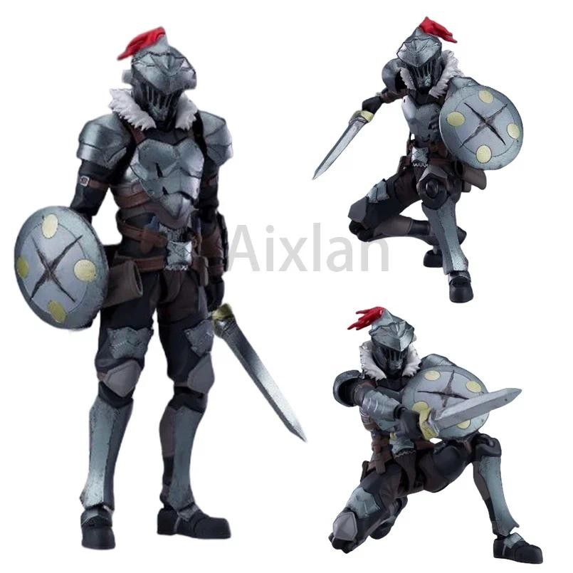 Jual Aixlan Figma #424 Goblin Slayer Figure Goblin Slayer 15cm Armor ...