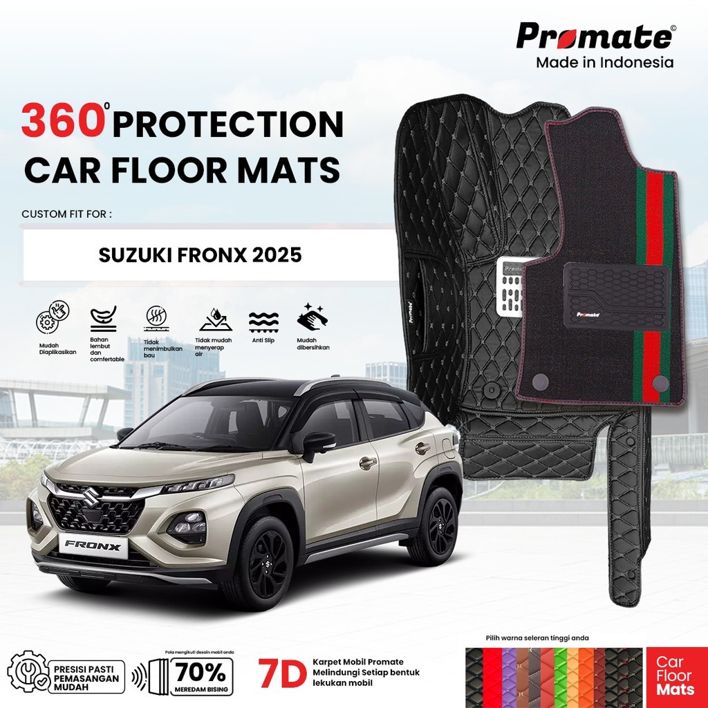 Jual PROMATE Karpet Mobil Suzuki Fronx 2025-NOW Customfit Premium 7D ...