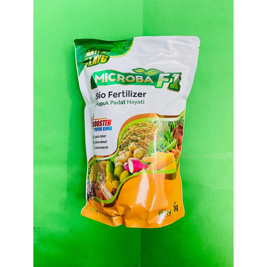 Jual pupuk padat hayati bio fertilizer MICROBA F1 menetralisir ph tanah ...