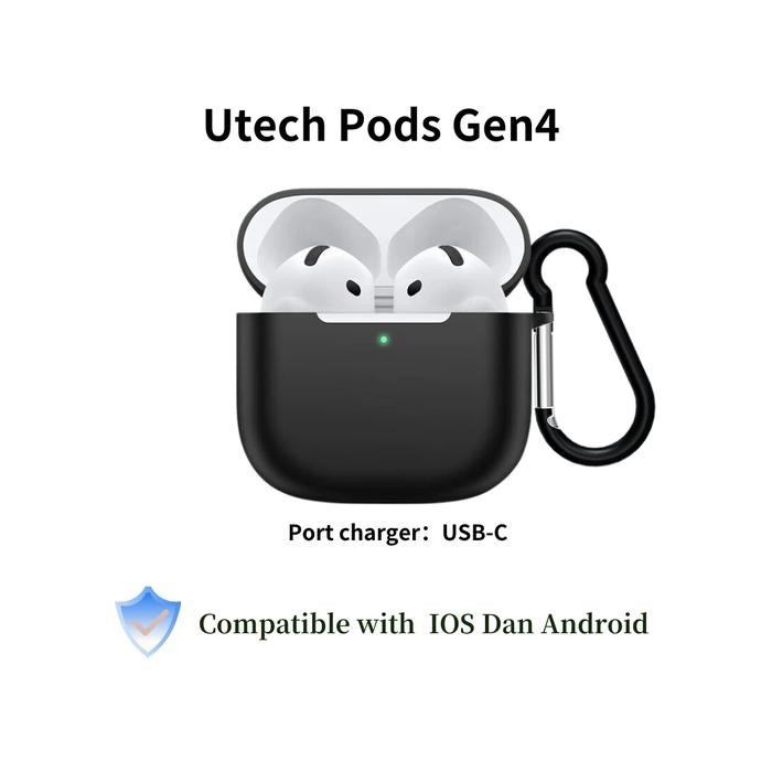 Jual Utech TWS Bluetooth Gen4 Super Bass Headset Bluetooth Earphone ...