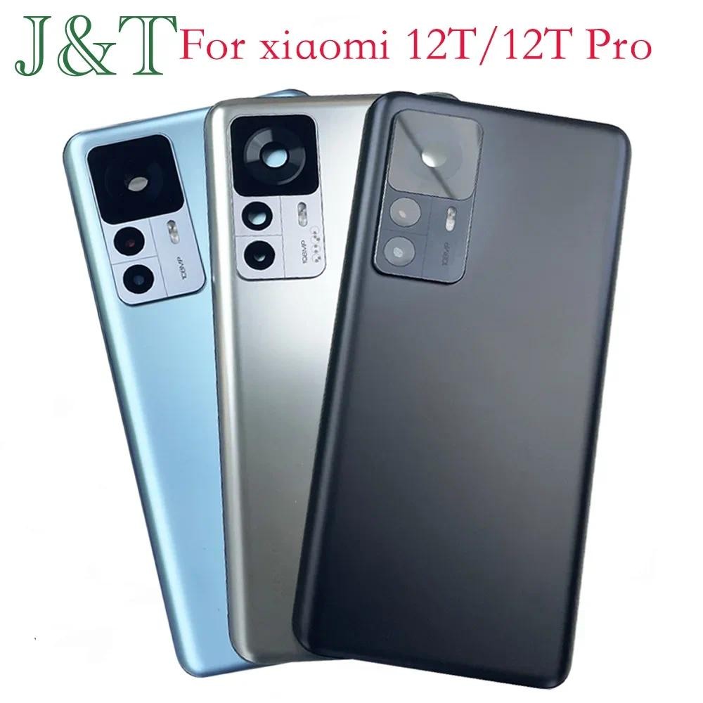 Jual For Xiaomi 12T Pro Battery Cover Mi 12T Back Glass Door Case ...