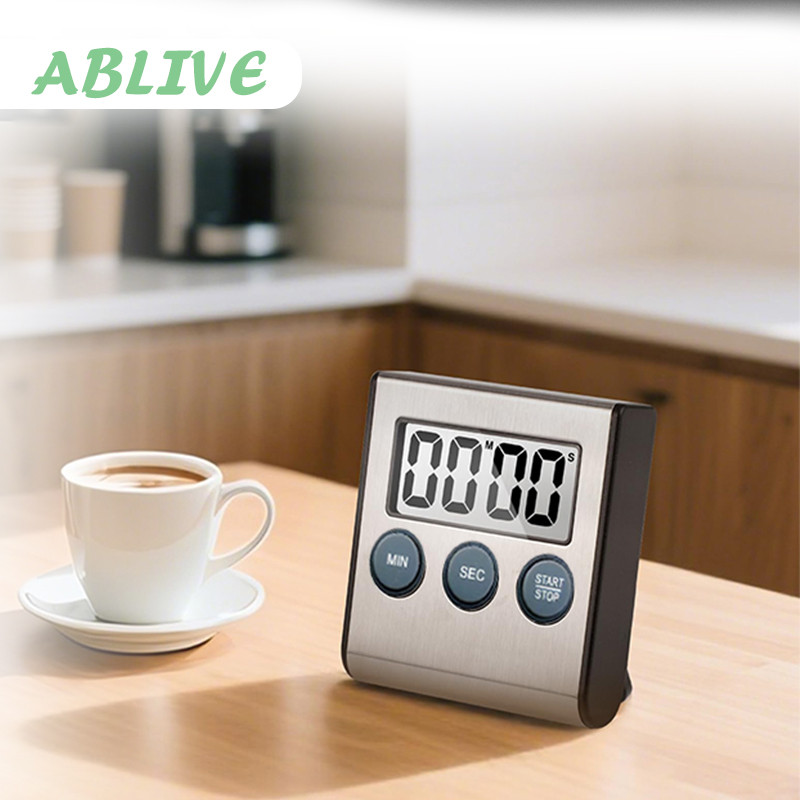 Jual Timer Masak Stopwatch Countdown Timer Masak Dapur Dengan Layar Lcd ...