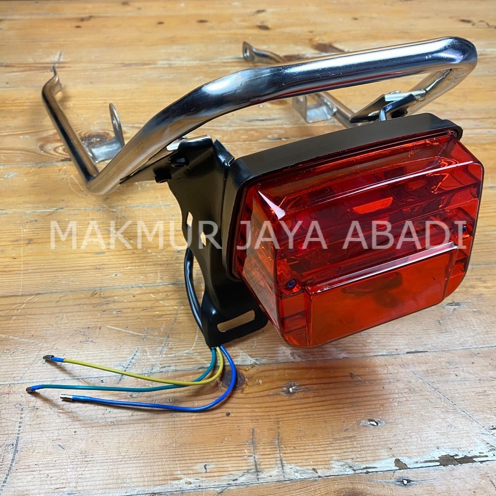 Jual Paket Set Behel Begel GL 100 GL100 Set Stoplamp Merah diamon ...