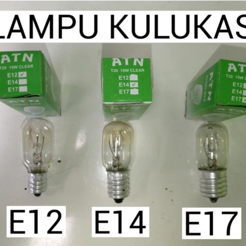 Jual Lampu Kulkas ATN Fitting E12 E14 E17 | Shopee Indonesia