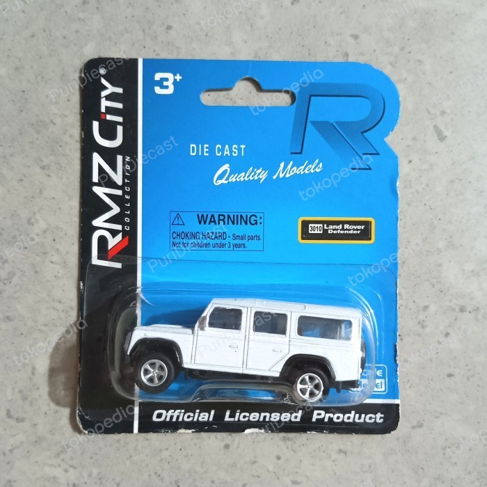 Jual RMZ CITY LAND ROVER DEFENDER 110 3010 OFFICIAL LICENSED PUTIH ...
