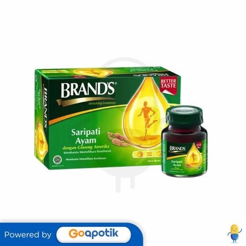 Jual Brand'S Saripati Ayam Ginseng Amerika 70 Gram Box 6 Botol | Shopee ...