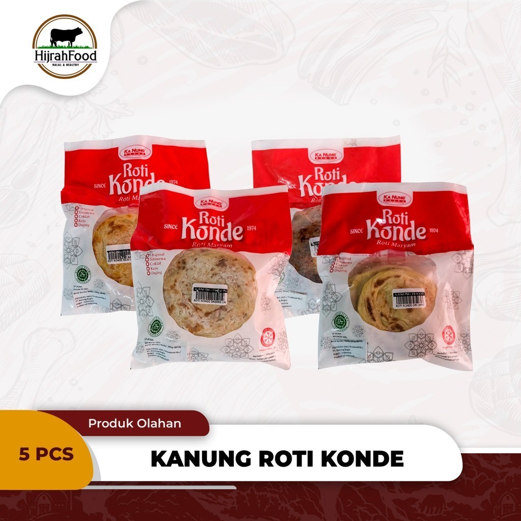 Jual Kanung Canai Bread Frozen Roti Canai Roti Maryam Roti Konde Beku ...