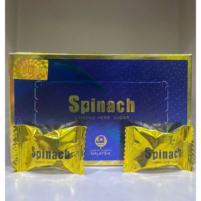 Jual PRODUK JOSS Spinach Candy Original 1Box 30pcs - Spinach Ginseng ...