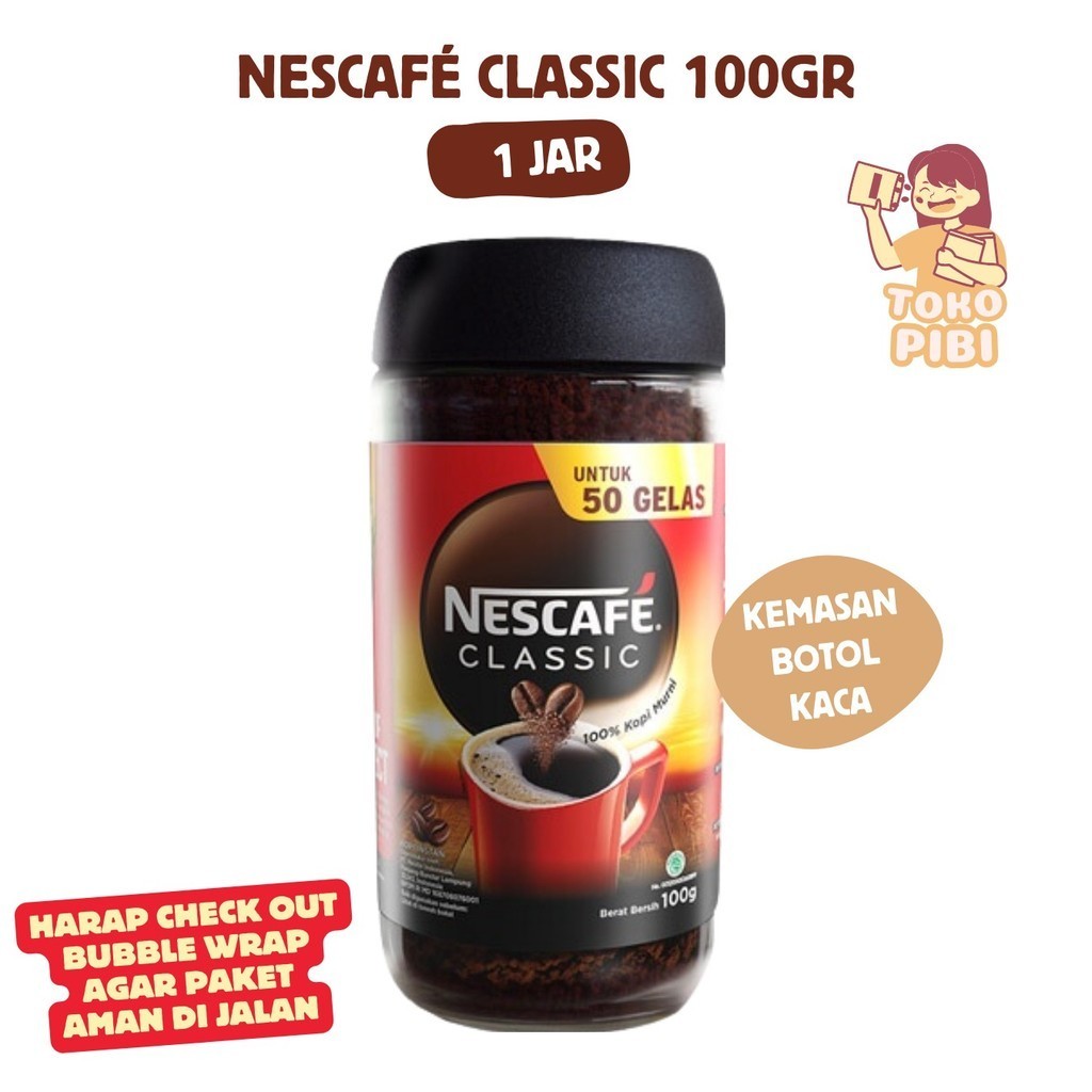 Jual Nescafe Classic 100gr Jar | Shopee Indonesia