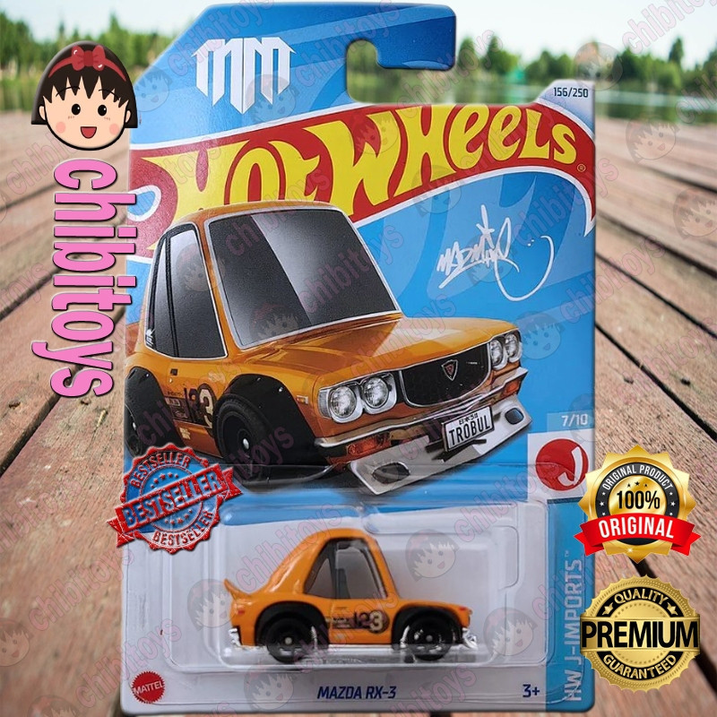 Jual HOTWHEELS TOONED MAZDA RX-3 ORANGE MAD MIKE 2024 - JDM RX-7 ...
