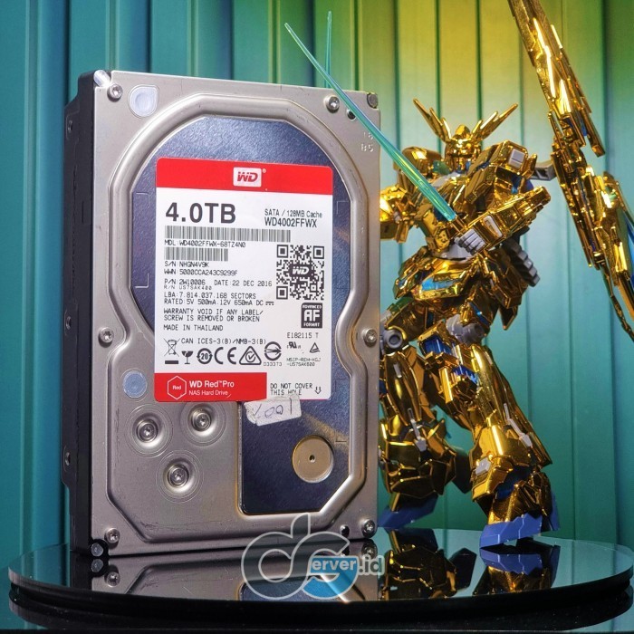 Jual HDD SATA WD Red Pro 4TB RPM 7.2K 3.5" WD4002FFWX | Shopee Indonesia