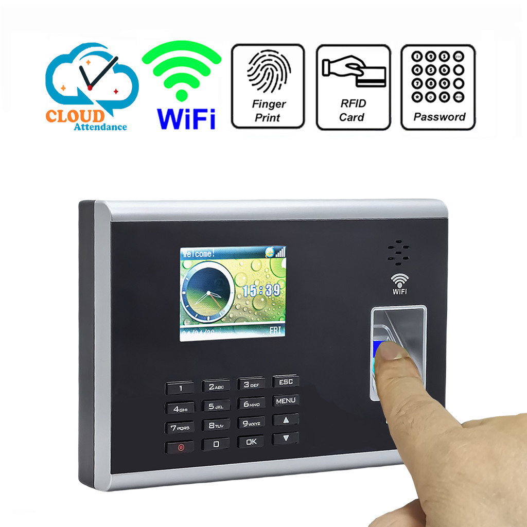 Jual Online Cloud based WiFi Fingerprint Time and Attendance System ...