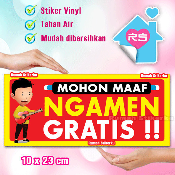 Jual Stiker Ngamen Gratis | Shopee Indonesia