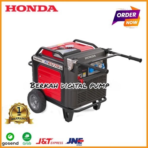 Jual MESIN GENSET EU70is HONDA GENERATOR EU 70 is 7000 WATT 7,5KVA ...