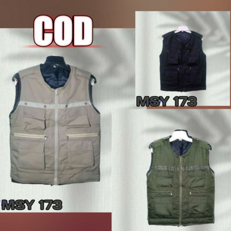 Jual rompi pria rompi lapangan rompi motor rompi pelindung dada bisa ...