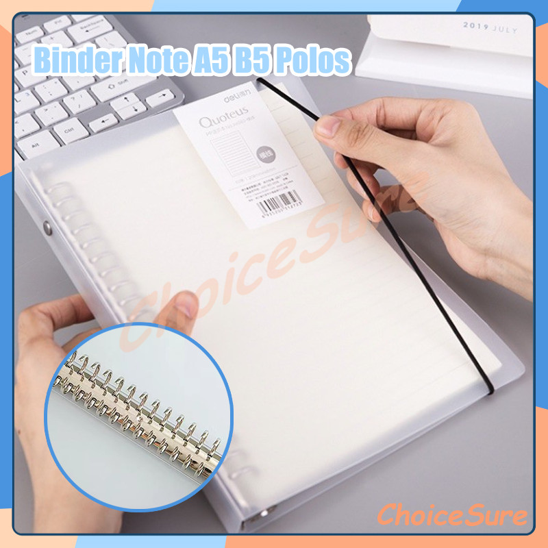 Jual Binder Note A5 Polos / Buku Binder Polos / Kertas Buku Tulis ...