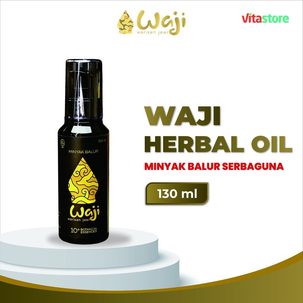 Jual Waji Herbal Oil - Minyak Balur Serbaguna 130 ml | Shopee Indonesia