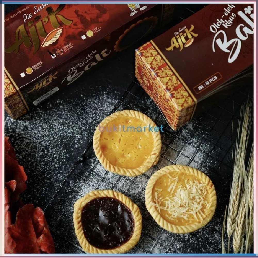 Jual Pie Susu Bali Ajik Krisna Asli - Oleh Oleh Khas Dari Bali (Isi 10 Pcs) | Shopee Indonesia
