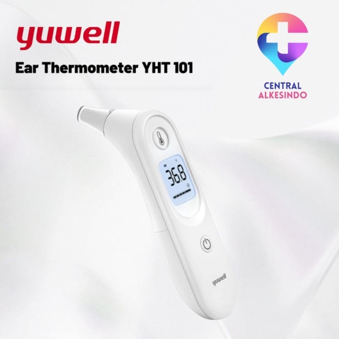 Jual Yuwell YHT101 Thermometer Infrared Telinga Ear Termometer Central ...