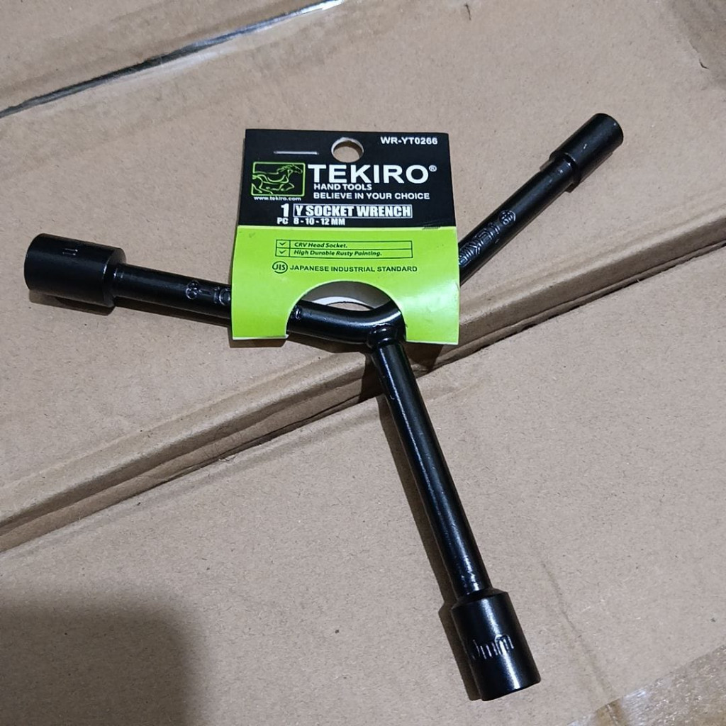 Jual Kunci Y Tekiro Ukuran 8-10-12 Mm - Kunci Shock Y Pendek Tekiro ...