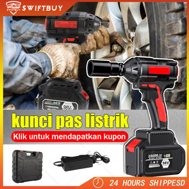 Jual lmpact wrench 98VF 560N.M Cordless Impact wrench Cordless Mesin ...