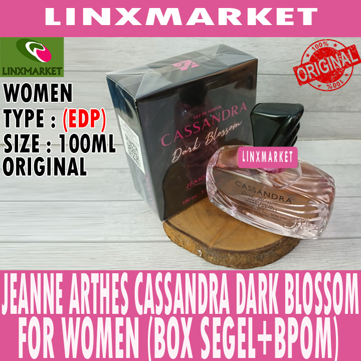 Jual JEANNE ARTHES CASSANDRA DARK BLOSSOM EDP FOR WOMEN 100ML (BOX ...