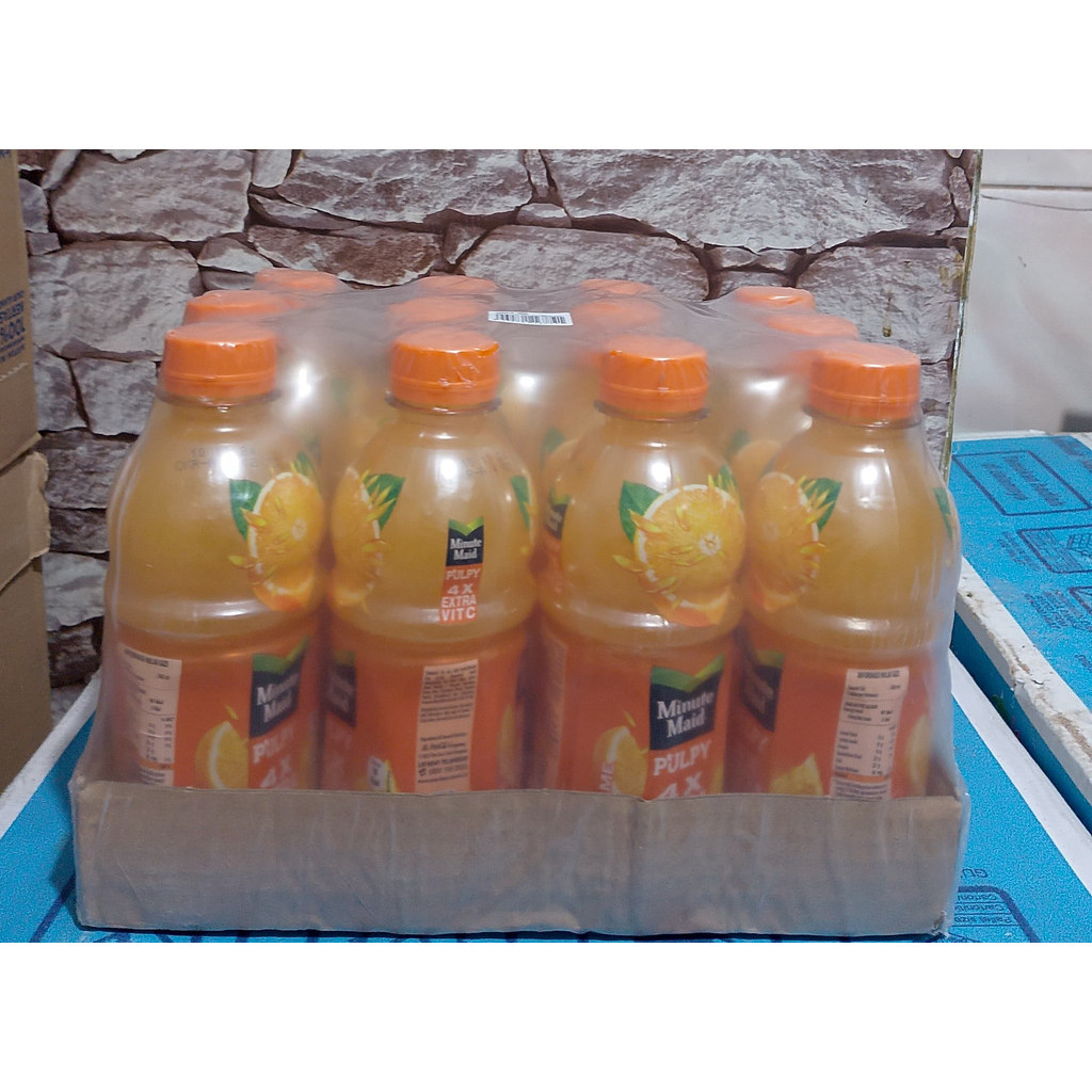 Jual Minute Maid Pulpy Orange KRAT | Shopee Indonesia