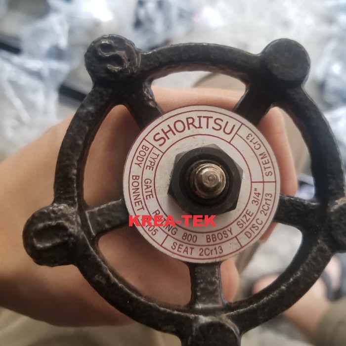 Jual Gate Valve Shoritsu 3/4 inch SW | Shopee Indonesia