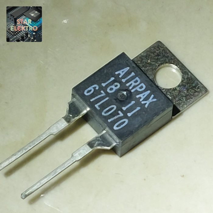 Jual 67L070 To-220 AIRPAX Sensata 67L 070 Thermostat Switch 70C 70 ...
