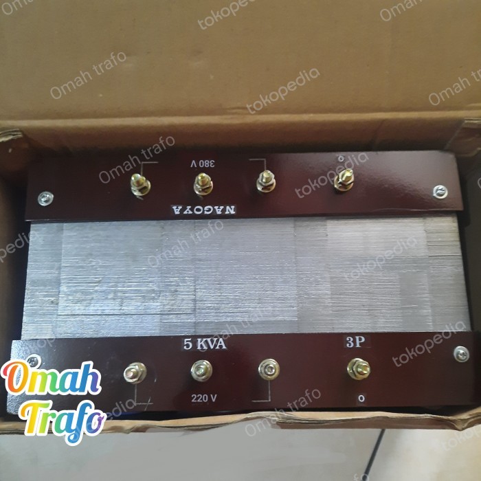 Jual trafo auto 3 phase step down up 5kva / 5000 watt 380v / 220v ...
