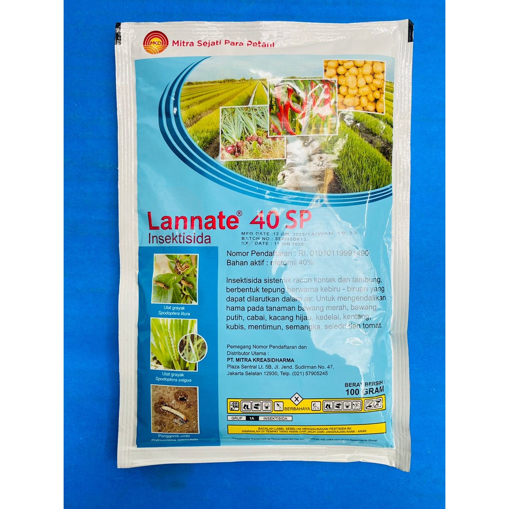 Jual Insektisida metomil Dupont LANNATE 40SP 100gr dari MITRA ...