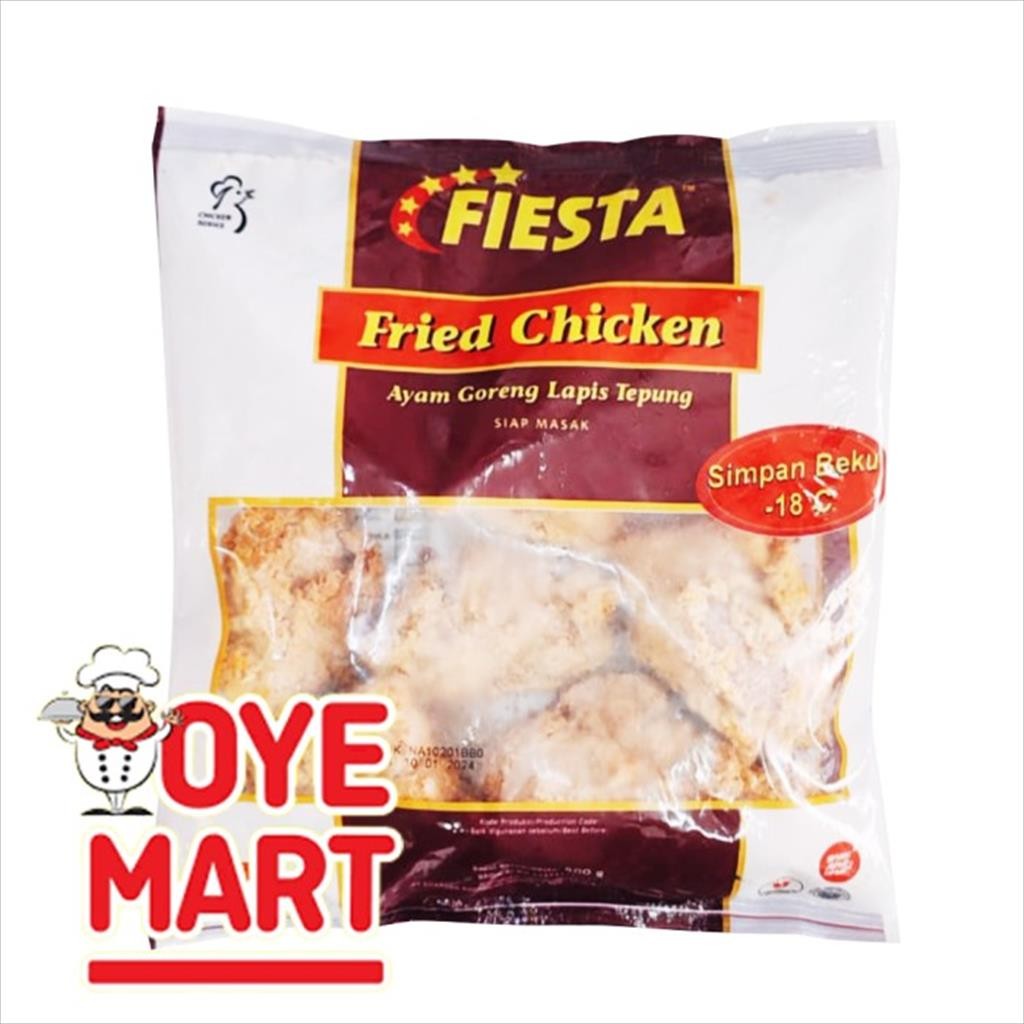 Jual FIESTA FRIED CHICKEN 500GR / AYAM GORENG | Shopee Indonesia