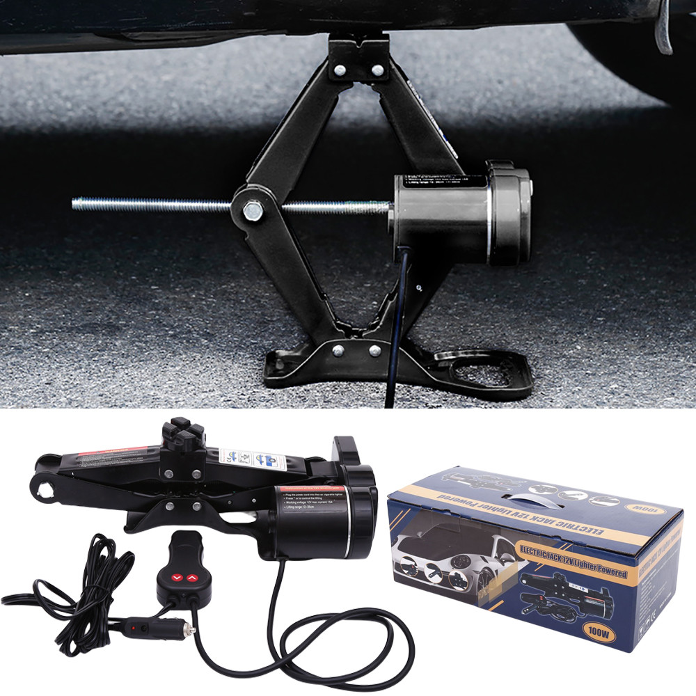 Jual Portable Car Jacks 12V Electric Jack Scissor Automatic Lifting ...