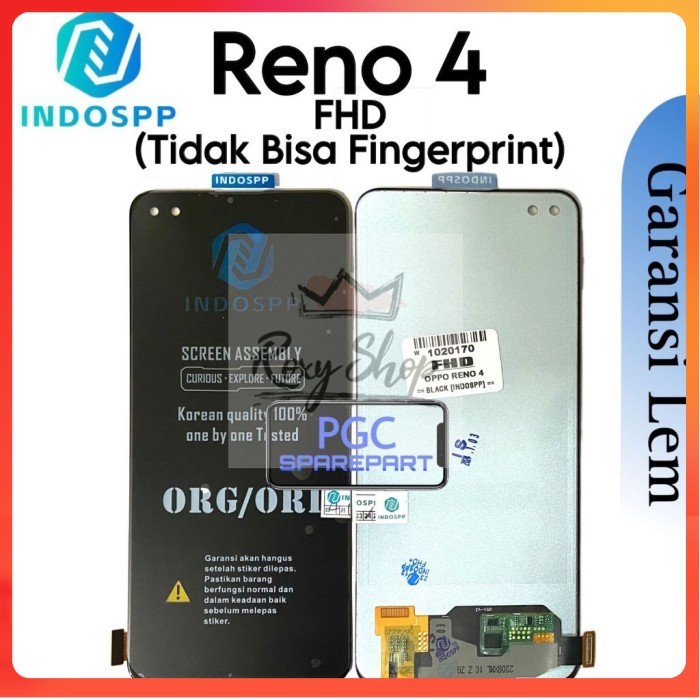 Jual FHD INDOSPP - LCD Touchscreen Oppo Reno4 / Reno 4 / CPH2113 ...