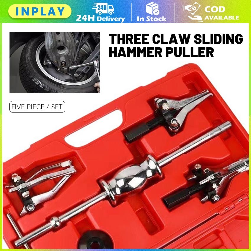 Jual Alat Penarik Bearing 3 Jaw Leg Internal Hammer Bearing Puller Set ...