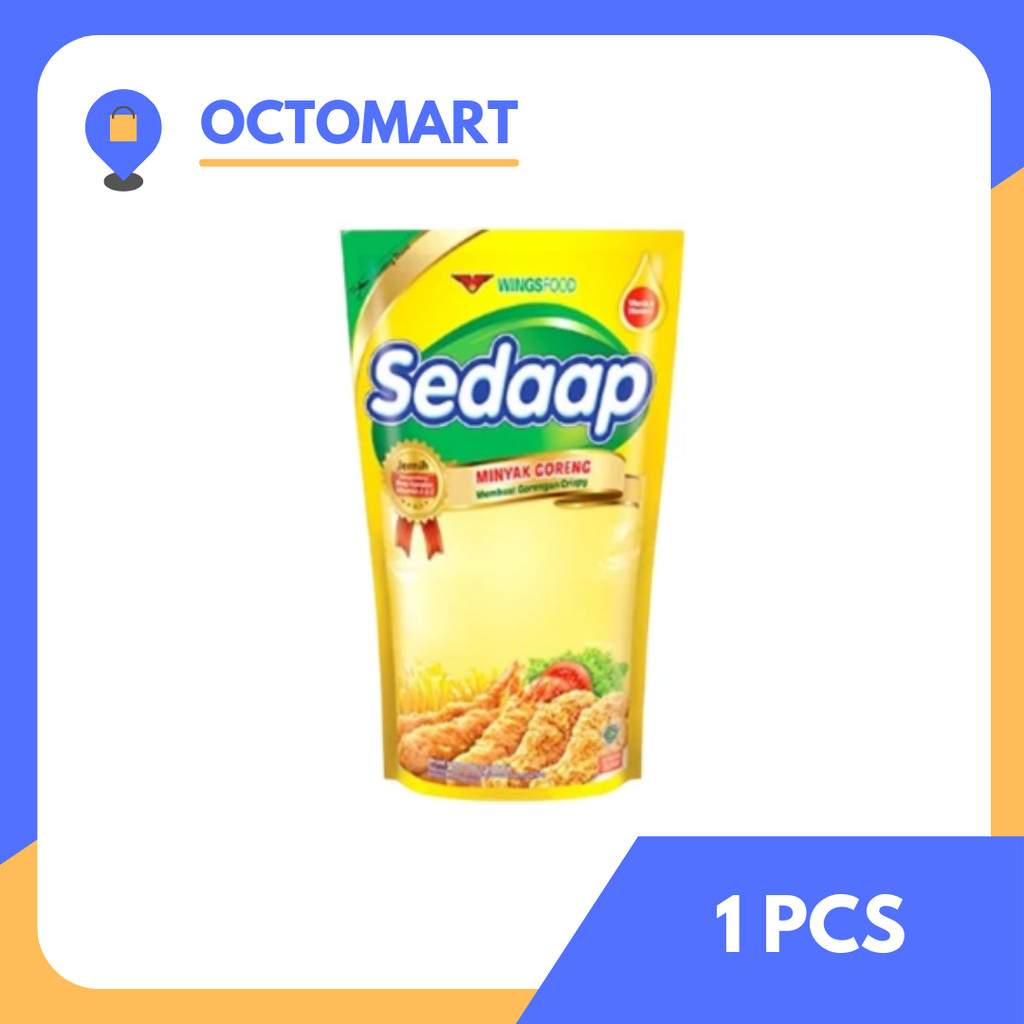 Jual SEDAAP Minyak Goreng 1 Liter Sedap 1L | Shopee Indonesia