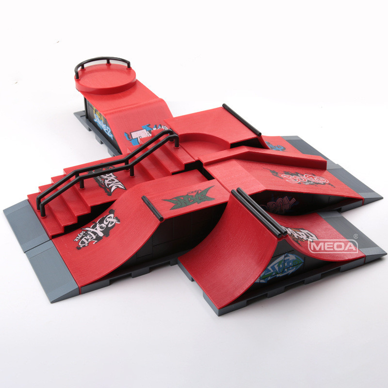 Jual Professional Finger Skateboard DIY Skate Park Ramp Parts Tech Deck ...