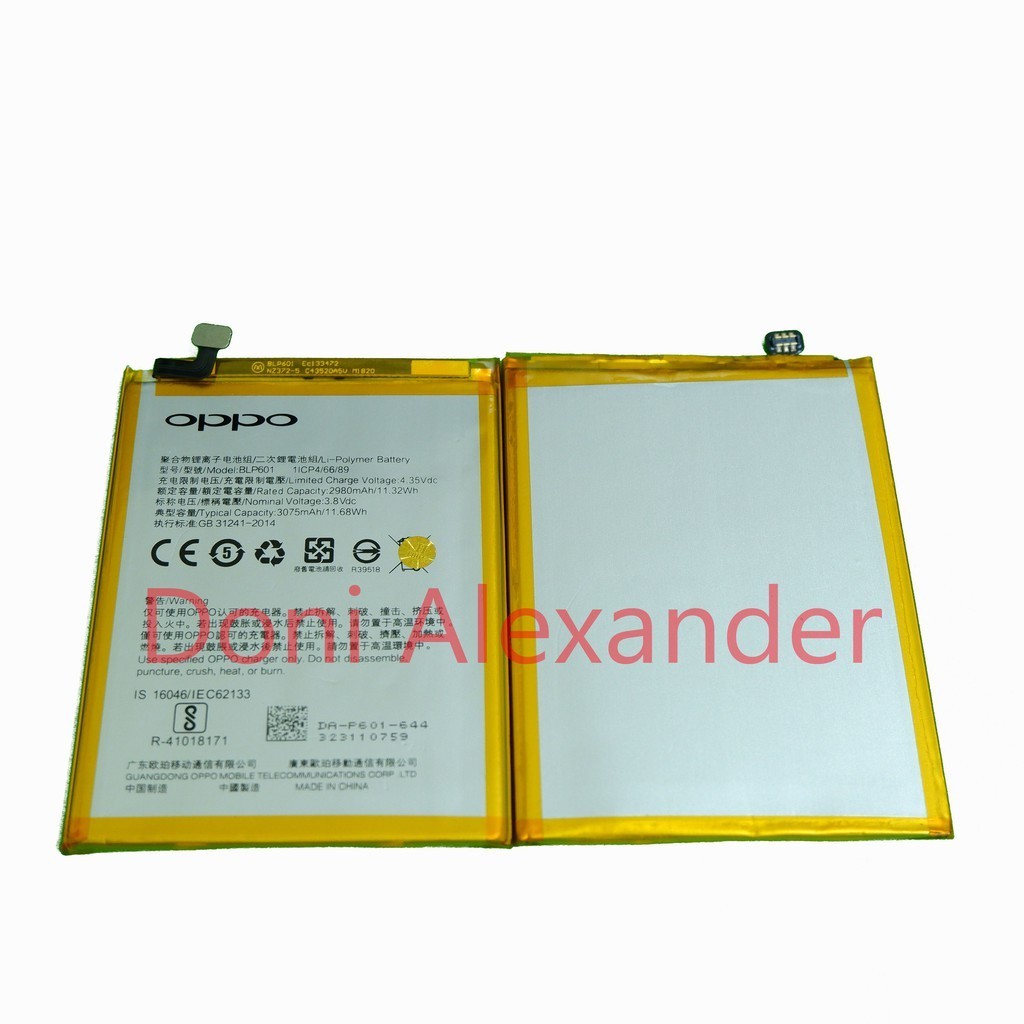 Jual BATERAI BATRE OPPO F1S BLP-601 BLP601 ORIGINAL | Shopee Indonesia
