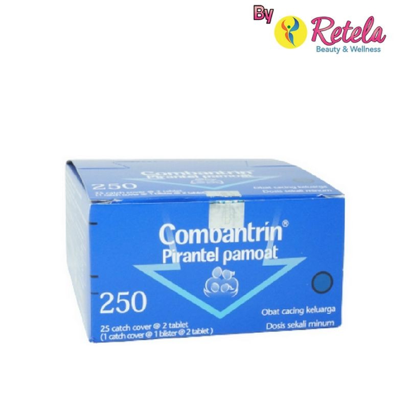 Jual COMBANTRIN 250MG STRIP @2 TABLET | Shopee Indonesia