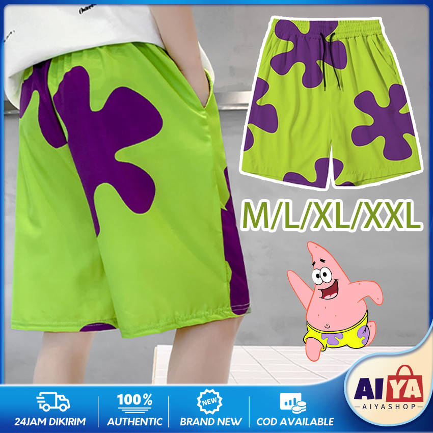 Jual Celana Patrick Star Kartun Lucu Unik Celana Pantai Pendek Pria ...