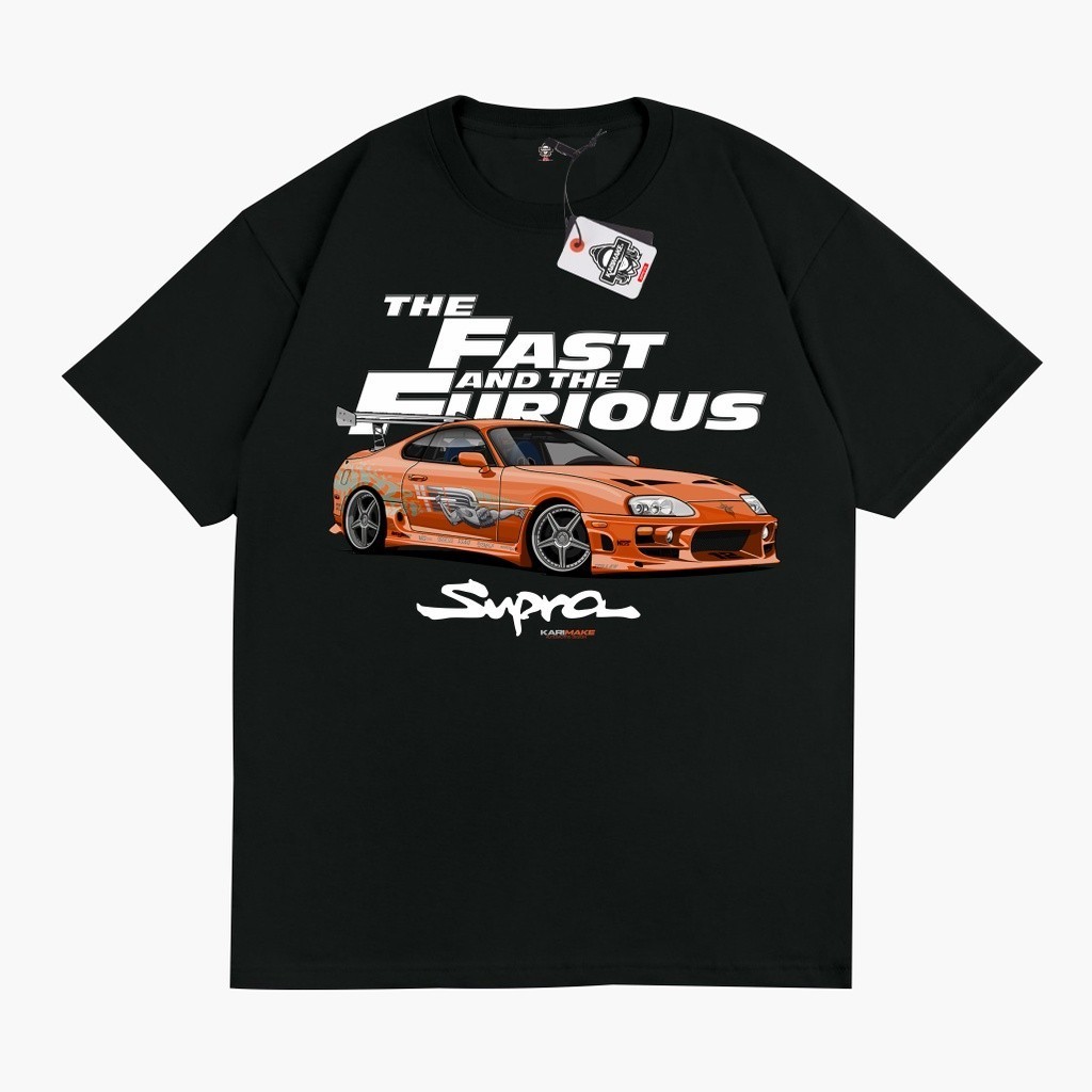 Jual DM Kaos Baju Mobil TOYOTA SUPRA MK4 FAST FURIOUS BRIAN O CONNOR JDM LEGEND Kaos Otomotif ...