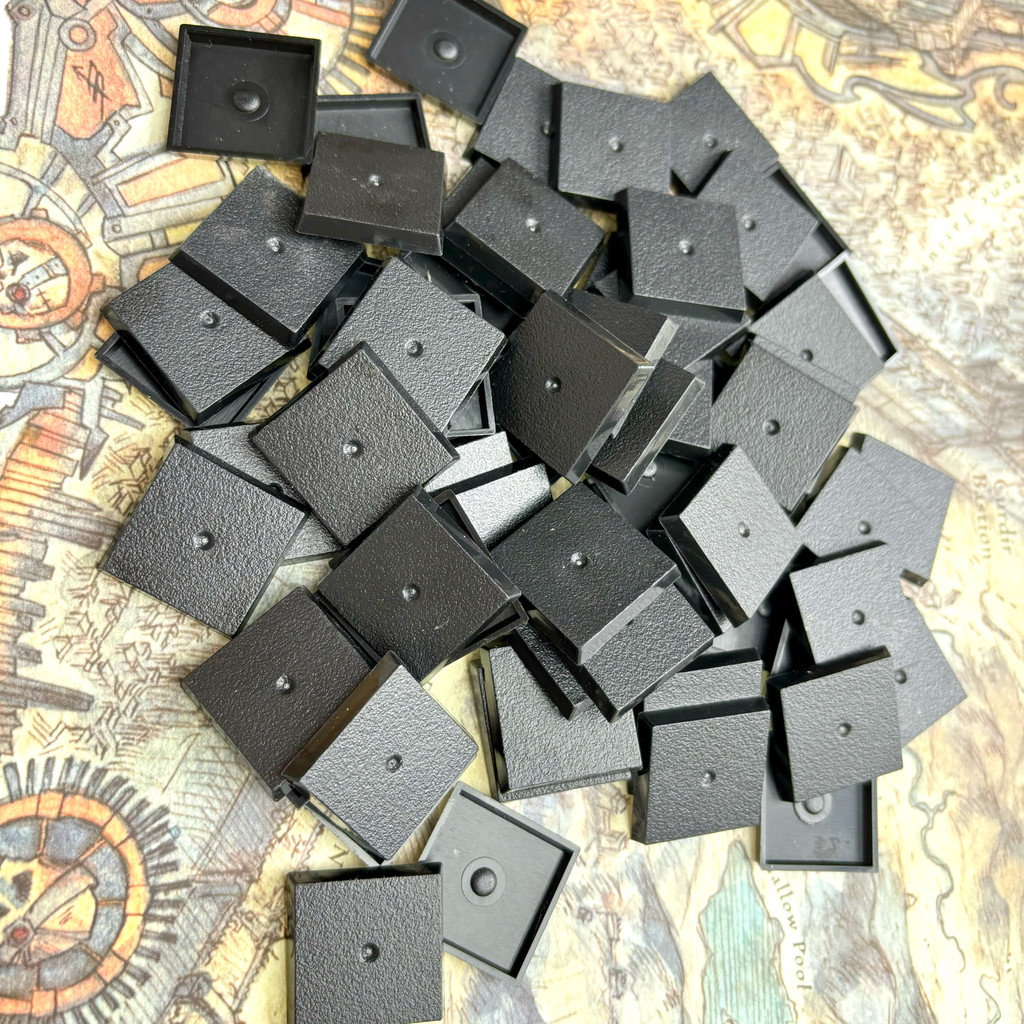 Jual Essential Square 25mm Bases for Customizable Model Building Kits ...