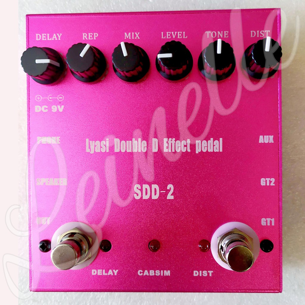 Jual Efek gitar Lyasi SDD-2 Double D Delay Distortion Cabinet Simulator ...