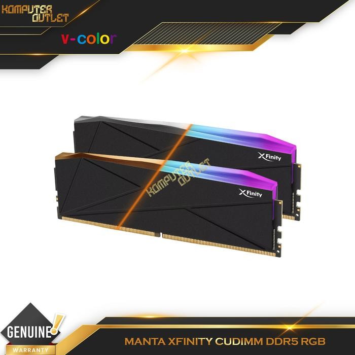 Jual V-Color DDR5 64GB Kit (2x32GB) 6000 Mhz CL30 Ram Komputer Long ...