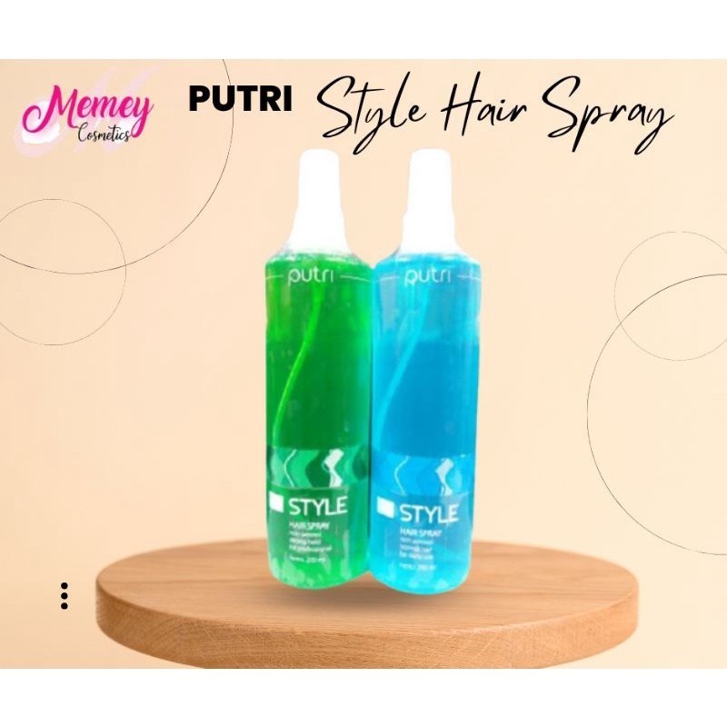 Jual PUTRI Hair Spray Non Aerosol 200ml | 450ml | Shopee Indonesia
