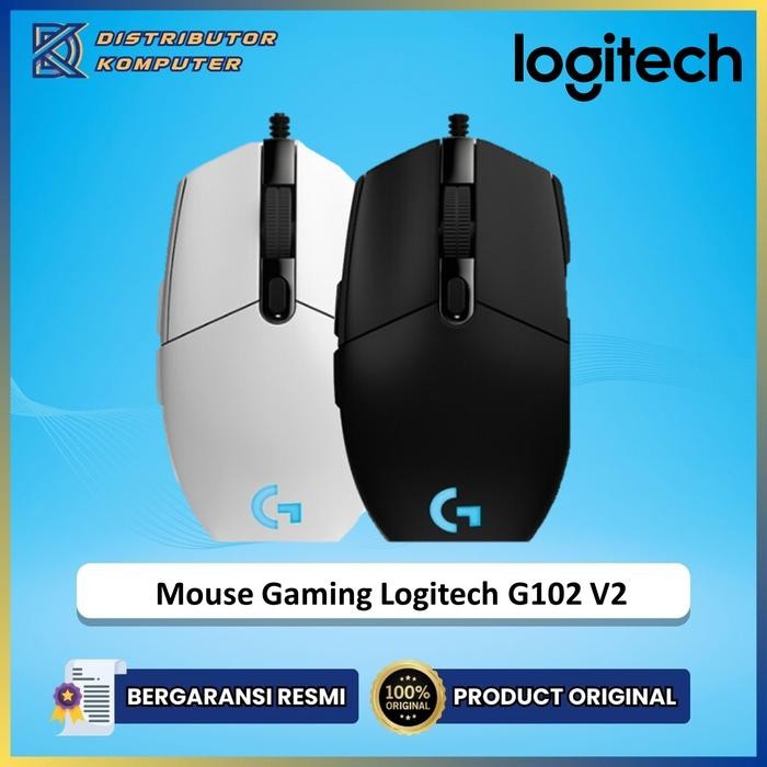 Jual Mouse Gaming Logitech G102 V2 Lightsync RGB - Logitech G 102 V 2 ...