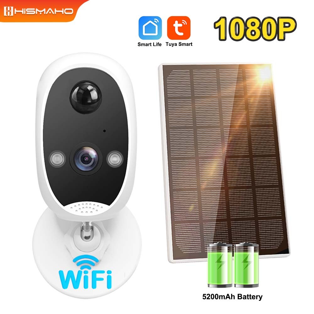 Jual Tuya Solar Camera WiFi 1080P Outdoor Waterproof Security ...