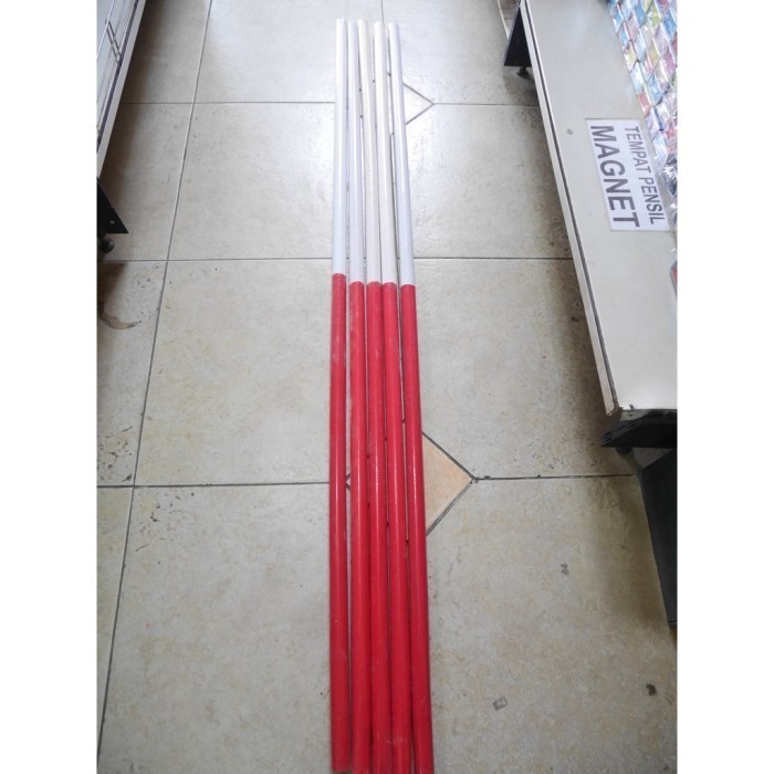 Jual TONGKAT PRAMUKA / TOYA PRAMUKA 160 CM POLOS / MERAH PUTIH - 60cm ...