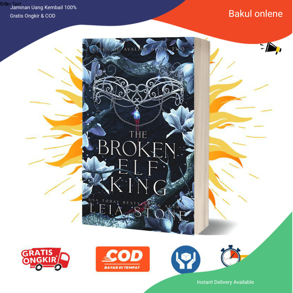 Jual Buku eng The Broken Elf King (Kings of Avalier #2) by Leia Stone ...