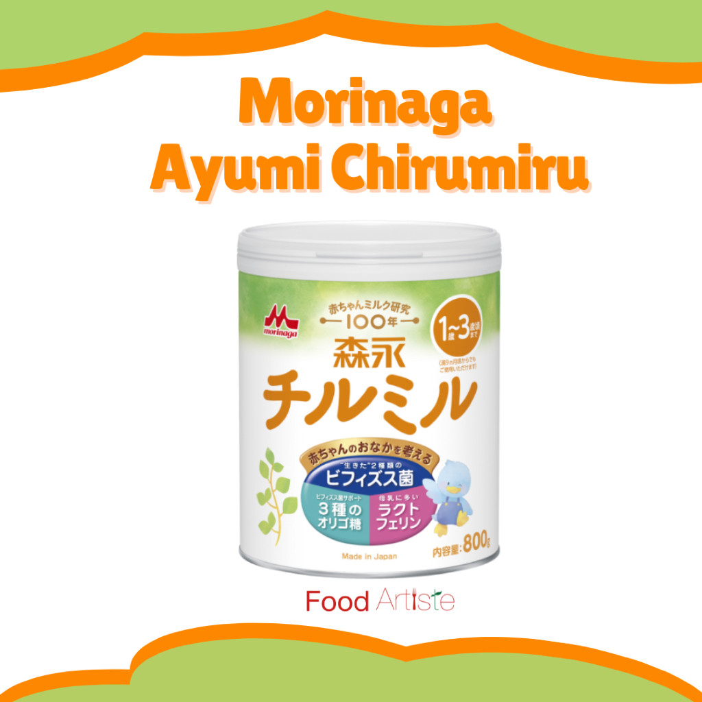 Jual MORINAGA Ayumi Chirumiru Susu Formula Jepang (12mth+) | Shopee ...
